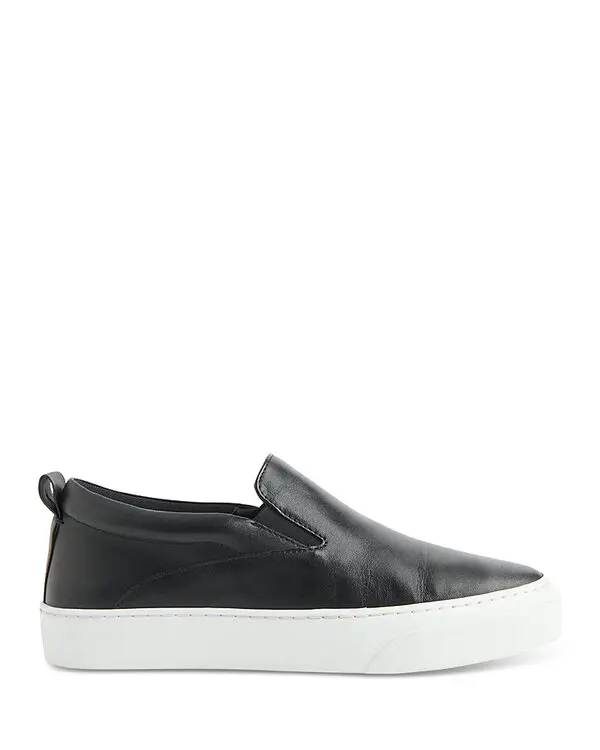 Whistles Kinsley Slip-on Sneakers - Black