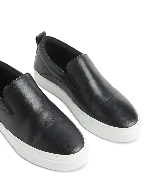Whistles Kinsley Slip-on Sneakers - Black