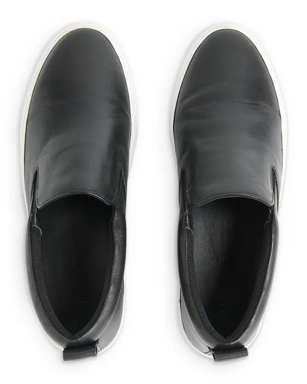 Whistles Kinsley Slip-on Sneakers - Black
