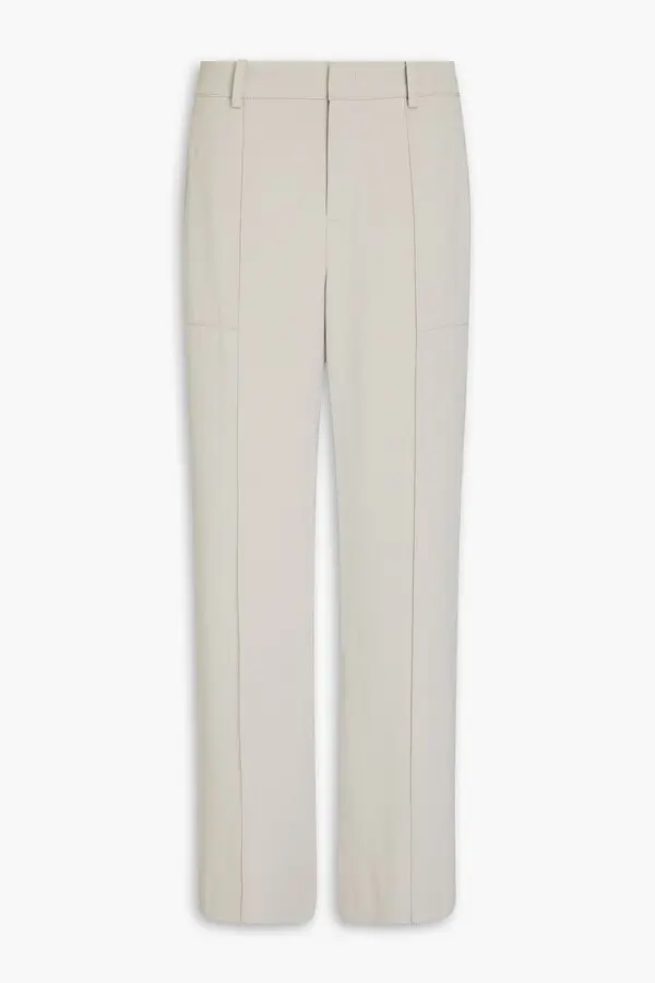 Vince Crepe Straight-leg Pants