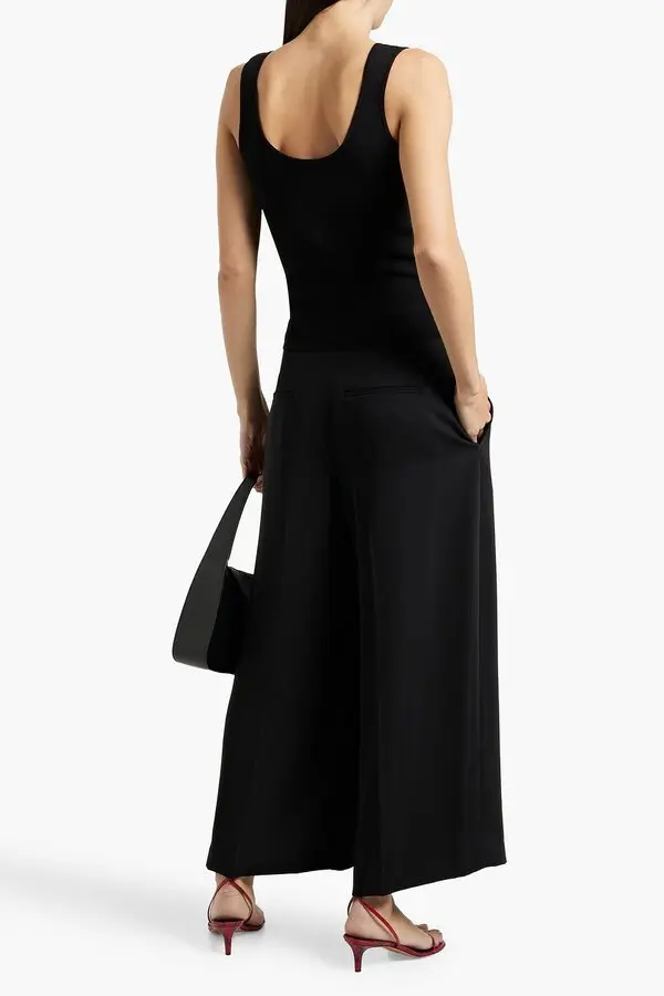 Vince Crepe Wide-leg Pants