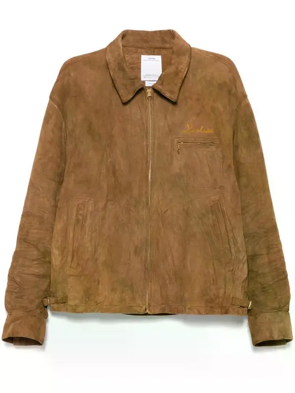 Visvim Zip Fastening Jacket - Brown