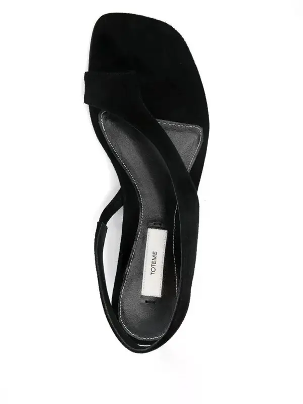 TOTEME 45mm Suede Sandals