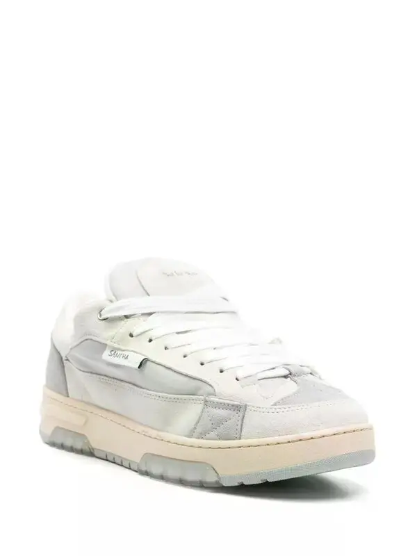 SANTHA Panelled Sneakers - Grey