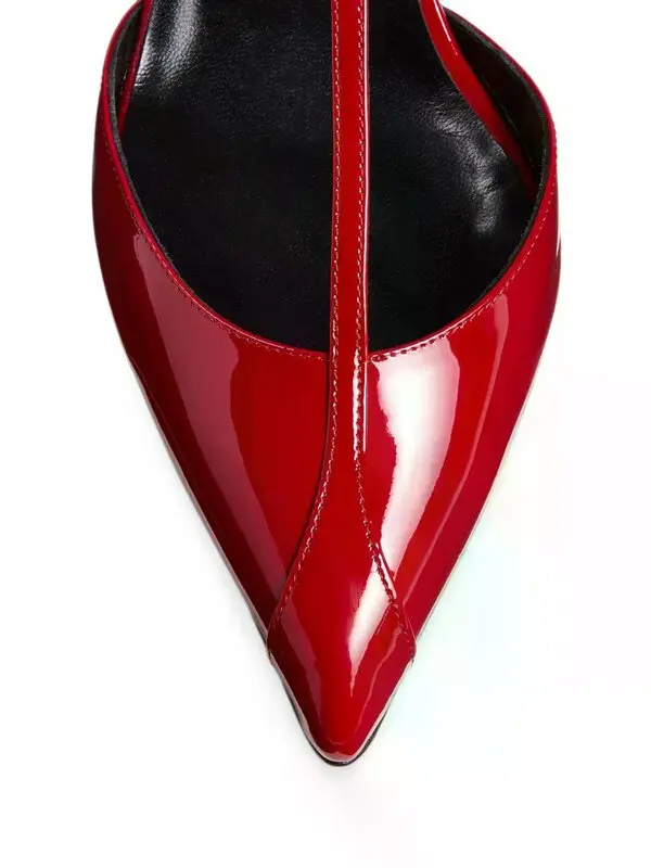 Khaite 45mm Mia Pumps - Red