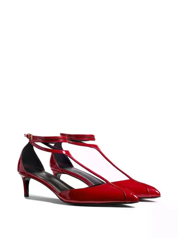 Khaite 45mm Mia Pumps - Red