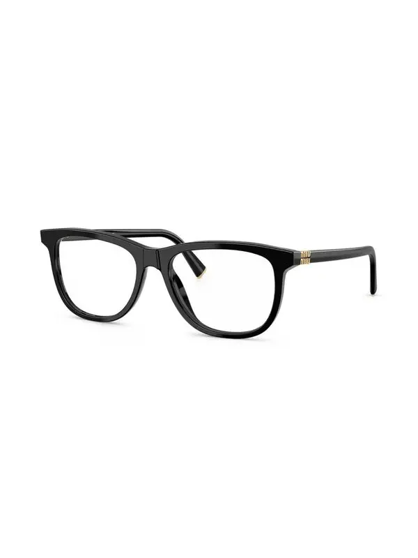 Miu Miu Mu 01wv Glasses - Black