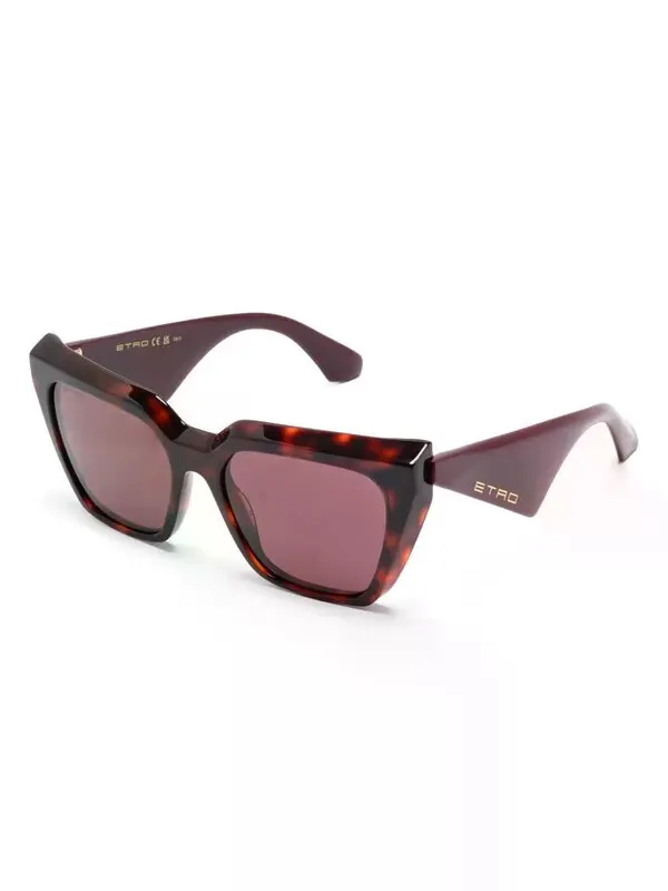 Etro Geometric-frame Sunglasses