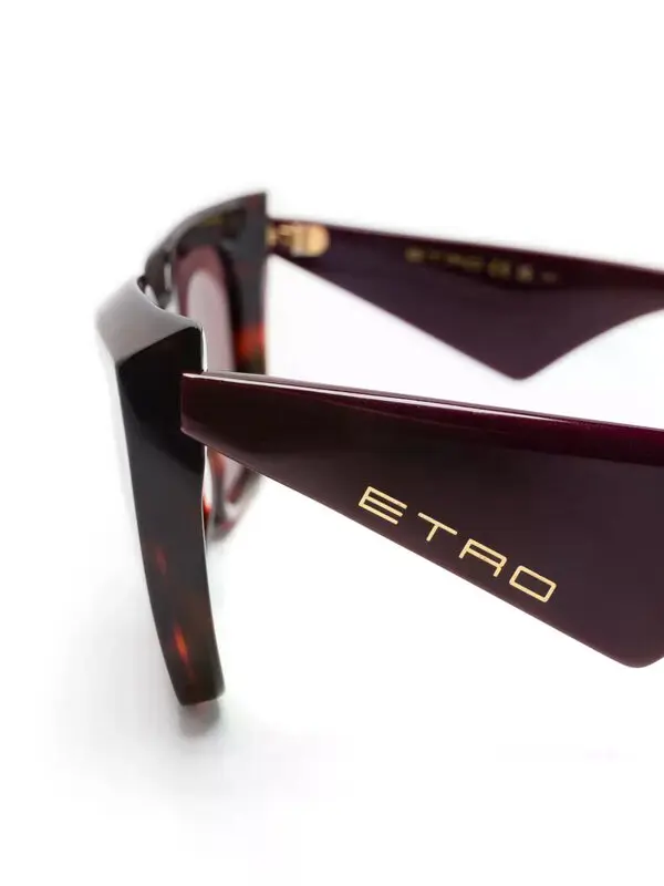 Etro Geometric-frame Sunglasses