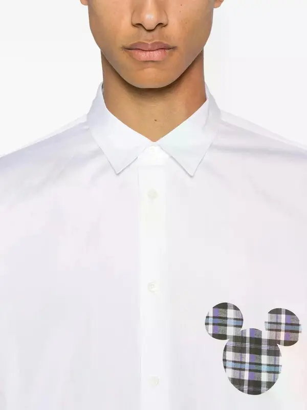 Comme Des Garçons X Disney Mickey-print Shirt