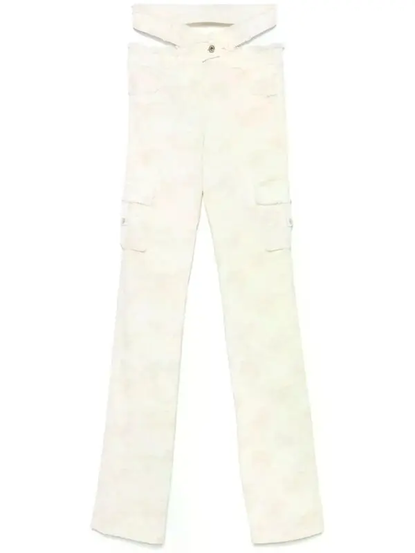 Off-White Camouflage-pattern Trousers