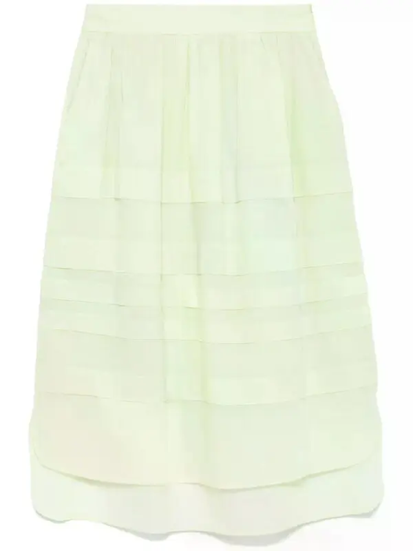 Peserico Ribbed Midi Skirt