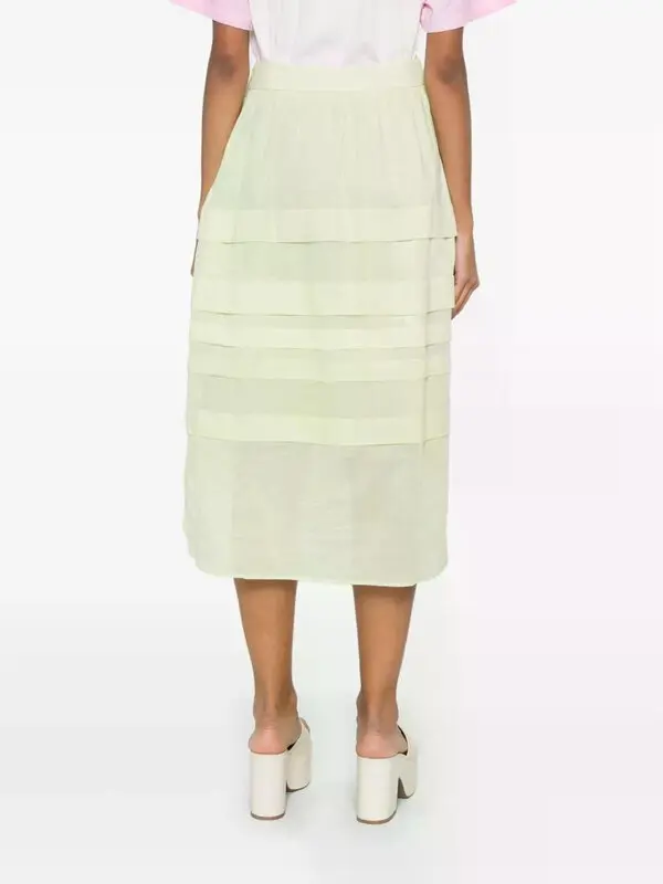 Peserico Ribbed Midi Skirt
