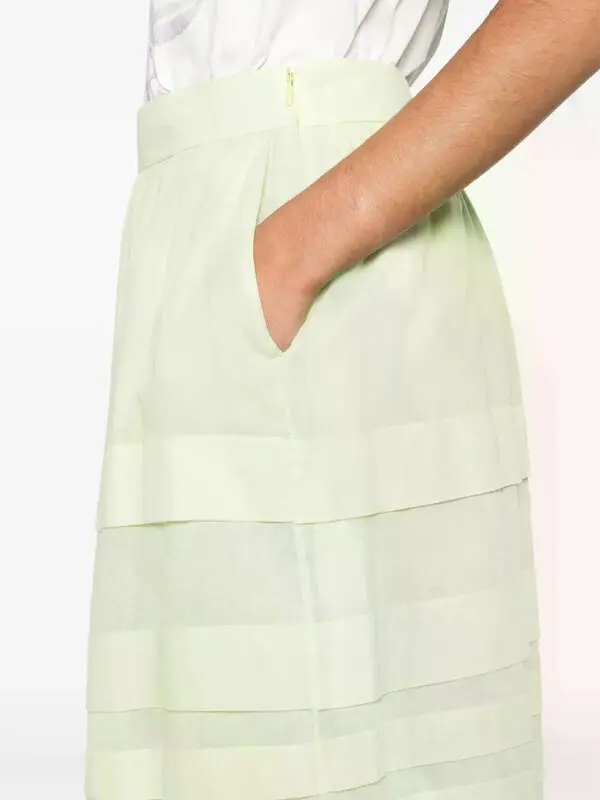 Peserico Ribbed Midi Skirt