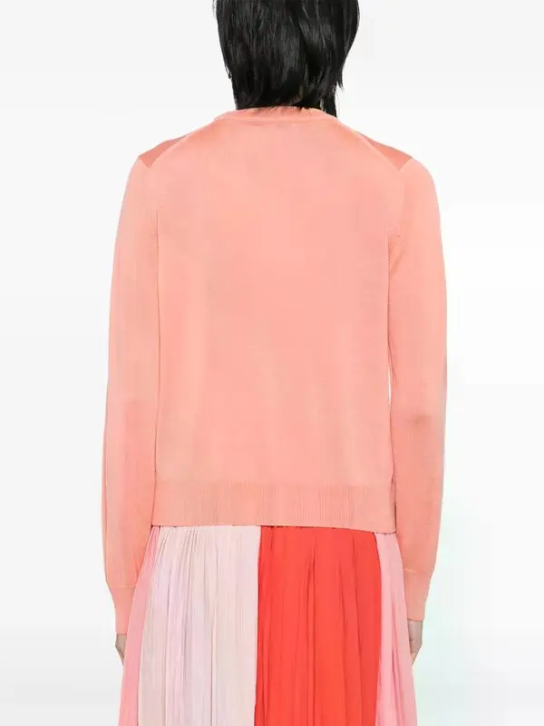 Maison Kitsuné Bold Fox Head Patch Jumper - Red