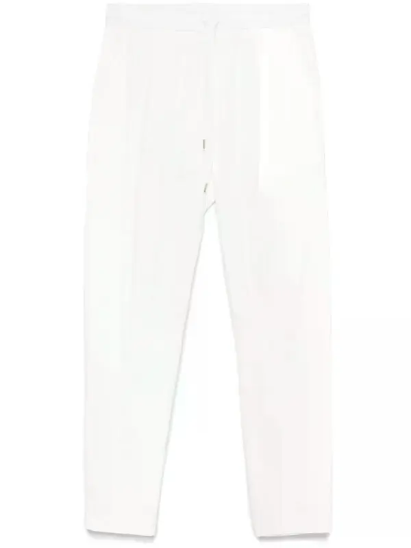BRIGLIA 1949 Wimbledon Trousers - White