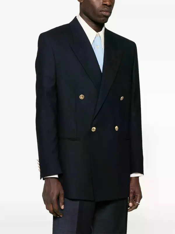 Sunflower 90'S Db Club Blazer In Blue - 53% Off | Editorialist