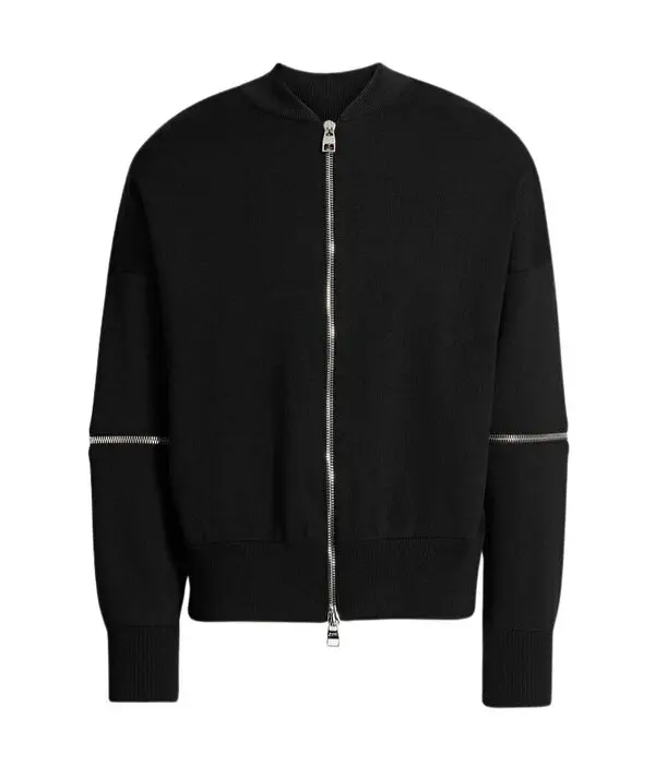 Alexander McQueen Wool Zip Jacket
