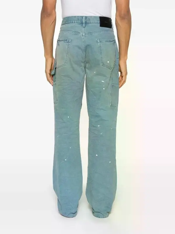 PURPLE BRAND Paint-splatter Trousers