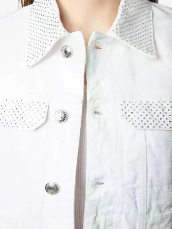 Zadig&Voltaire Kioky Denim Jacket - White