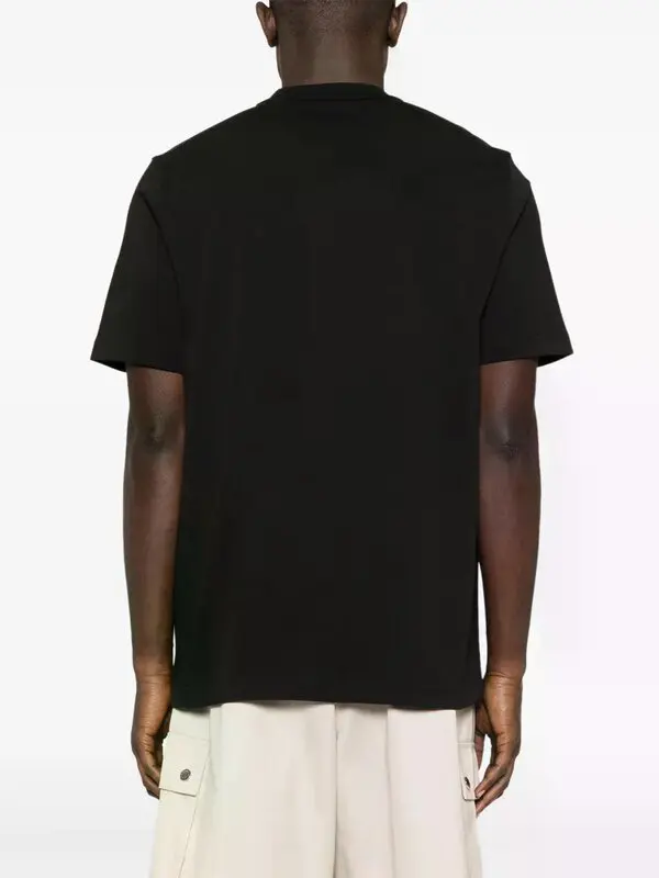 Moncler Logo-patch T-shirt - Black
