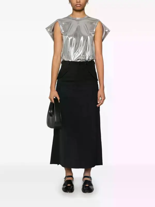 Junya Watanabe Metallic-finish T-shirt