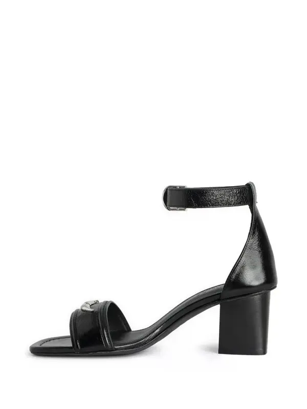 Zadig&Voltaire 63mm Caprese Wing Sandals - Black