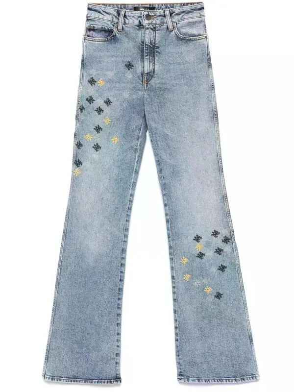 Amiri Ma Quad Embroidered Jeans
