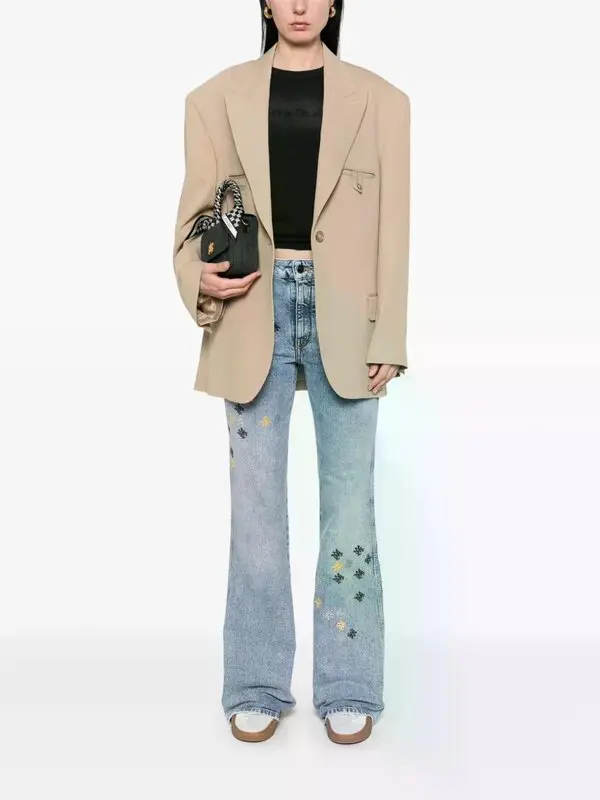 Amiri Ma Quad Embroidered Jeans