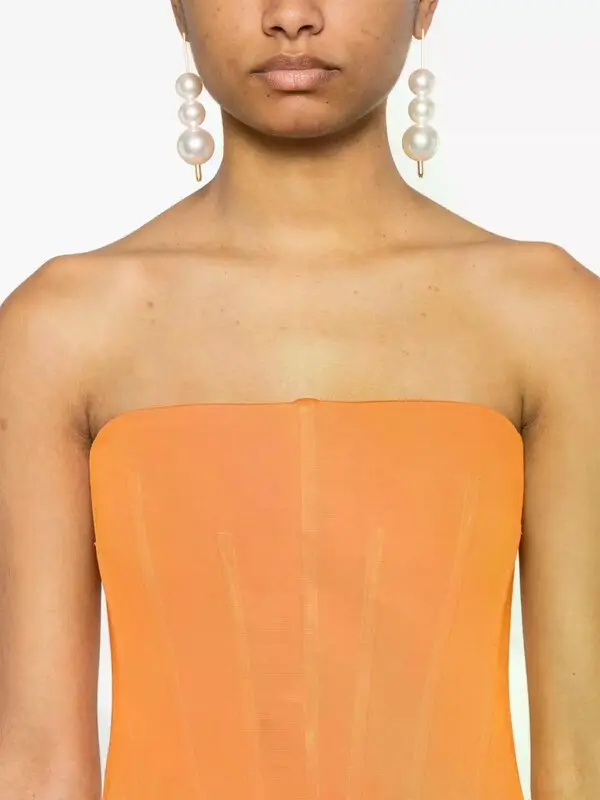 Simkhai Adalys Maxi Dress - Orange