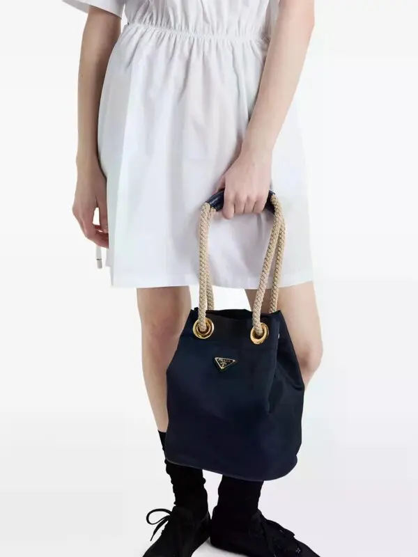 Prada Poplin Mini Dress - White