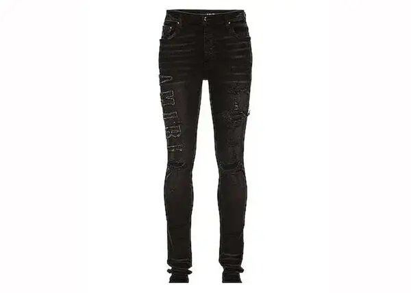 Amiri Logo Appliqué Denim Jeans