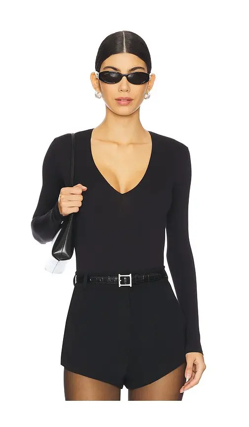 Commando Prima Ballet Deep V Bodysuit