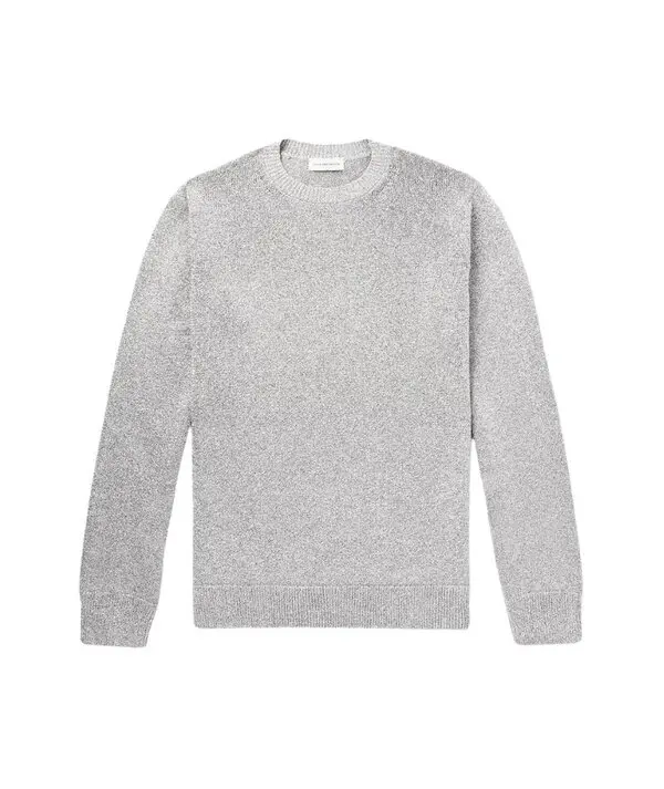 Dries Van Noten - Oversized Metallic Knitted Sweater