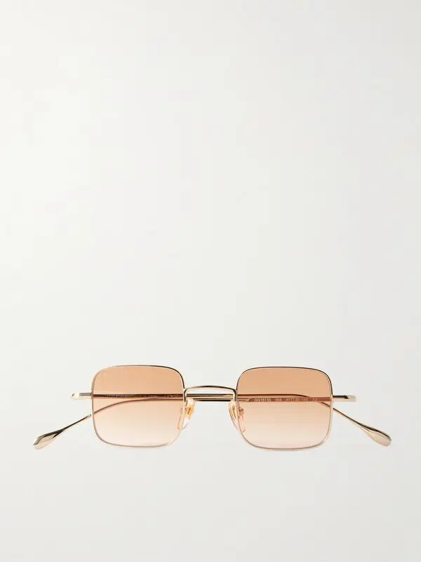 Gucci Square-frame Sunglasses - Gold