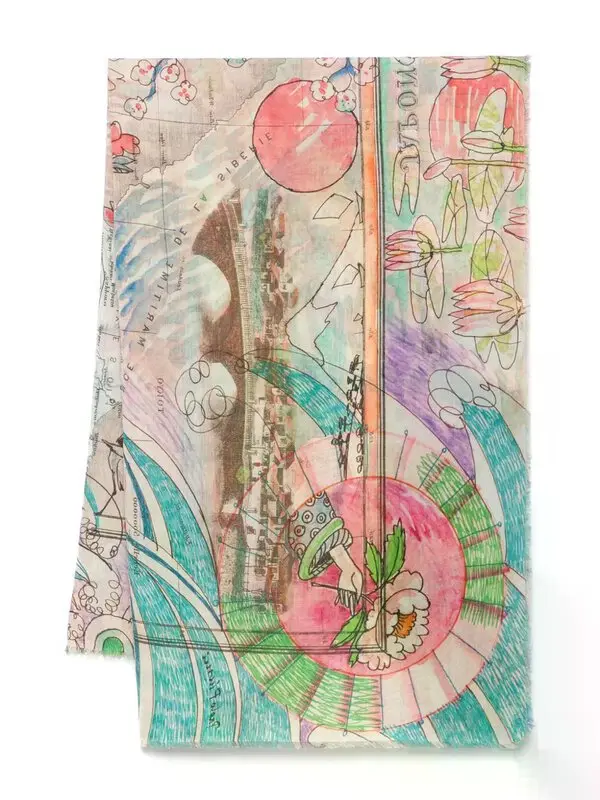 Faliero Sarti Japan Scarf - Pink