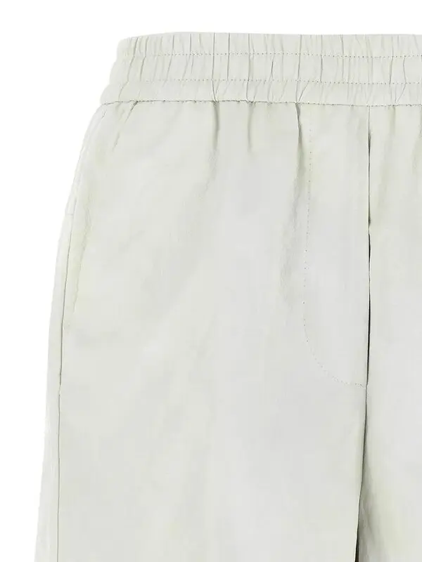 NUDE Leather-effect Bermuda Shorts