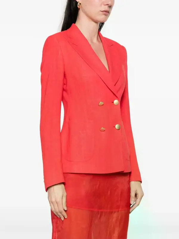 Tagliatore Double-breasted Blazer - Red