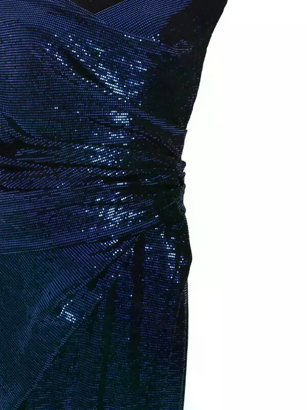 Talbot Runhof Mezzaluna Sequin-embellished Gown