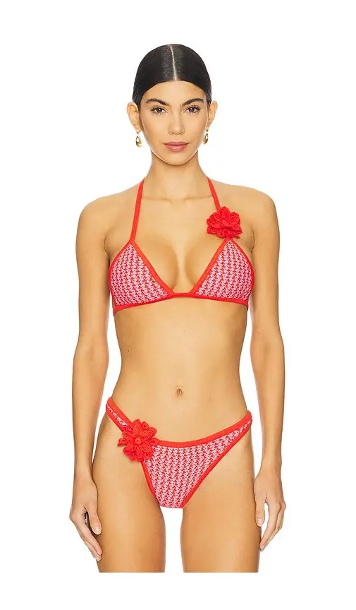 Devon Windsor Nash Bikini Top - Valentine