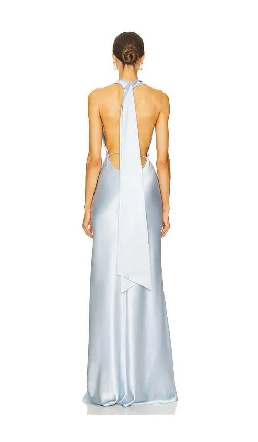 pastel blue floor length dress Light Blue Tulle A-line Off-Shoulder Lace-Up Back Long Prom Dress –  Dreamdressy main image 0