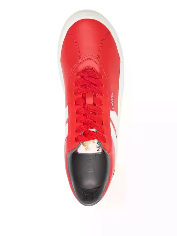 LANVIN Cash Sneakers - Red