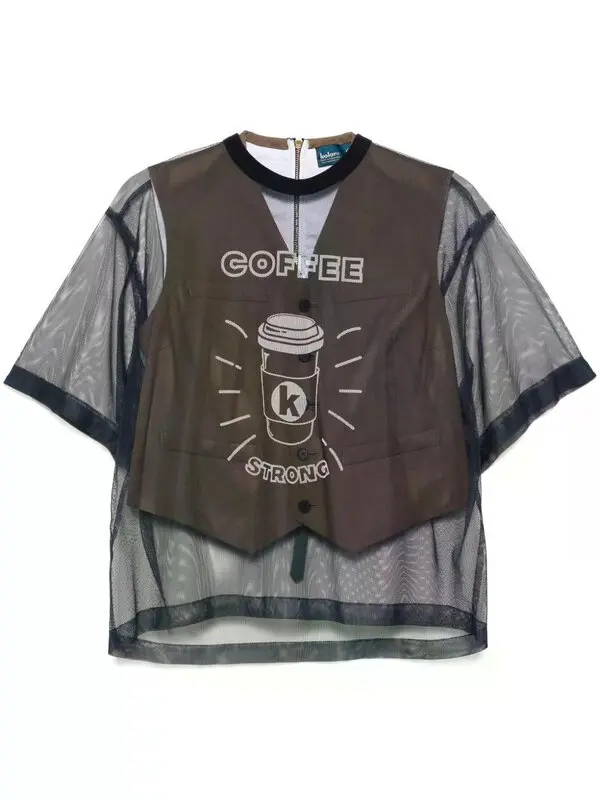 Kolor Graphic-print Top