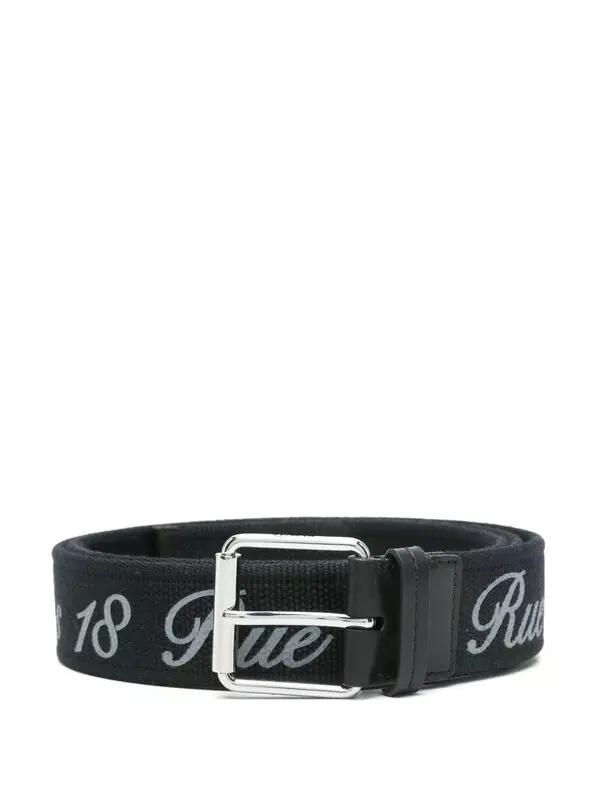 Kenzo Buckle Belt - Black