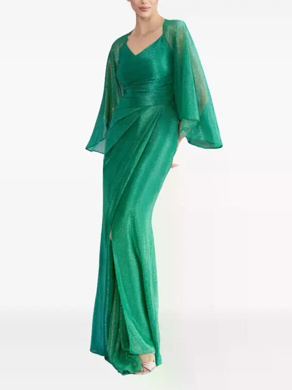Talbot Runhof Voile Mermaid Gown