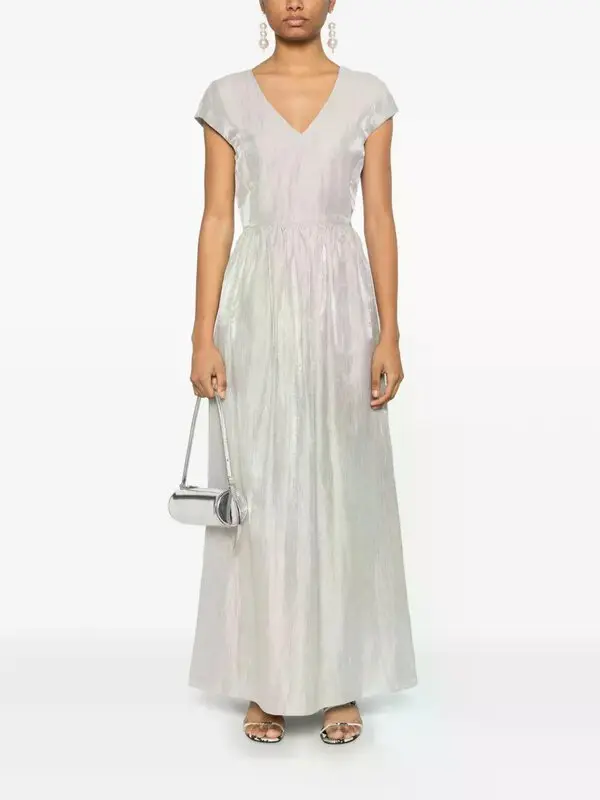 Emporio Armani V-neck Maxi Dress