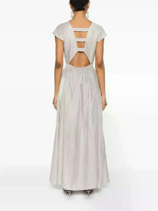 Emporio Armani V-neck Maxi Dress