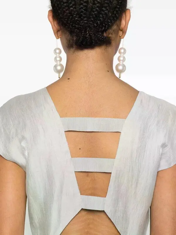 Emporio Armani V-neck Maxi Dress