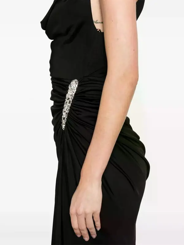 area black claw midi dress AREA Black Claw Midi Dress AREA