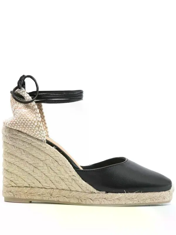 CastaÑer 90mm Carina Espadrilles - Black